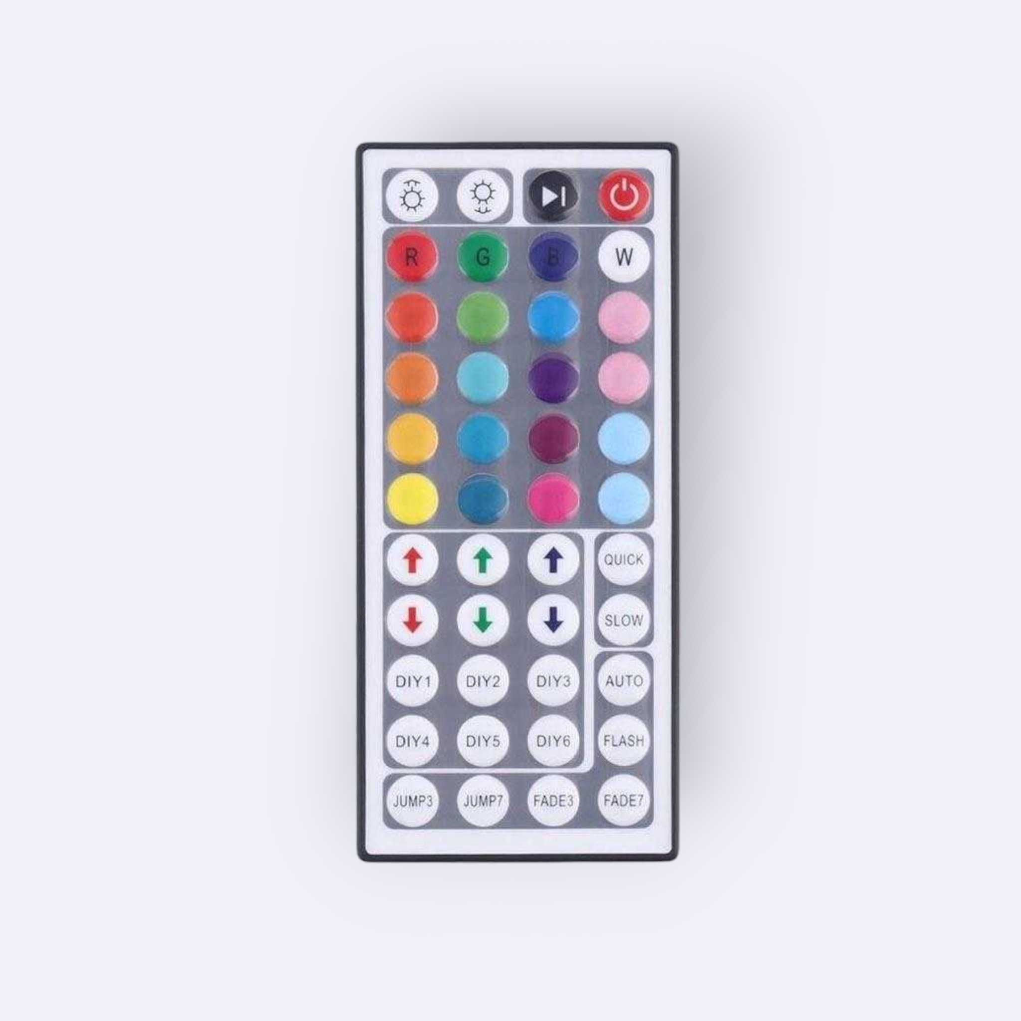 Mando a distancia para luces LED